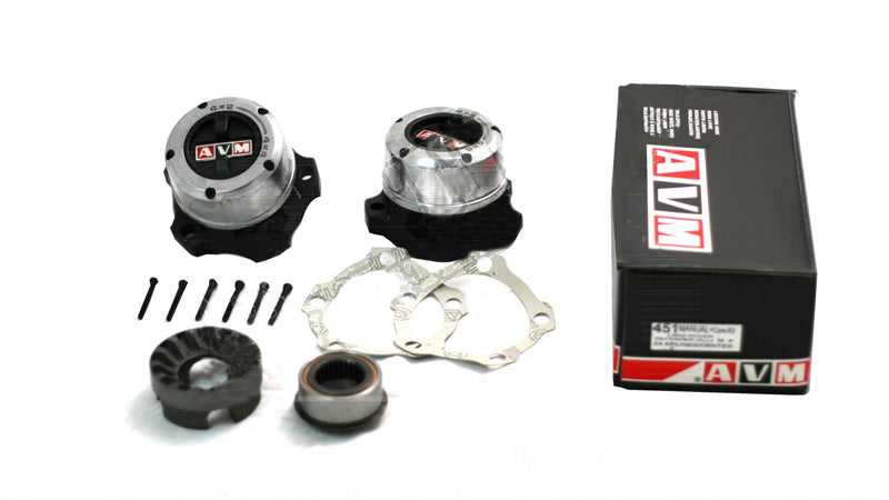 AVM FREE WHEELING/LOCKING HUBS – KINGPIN Fab