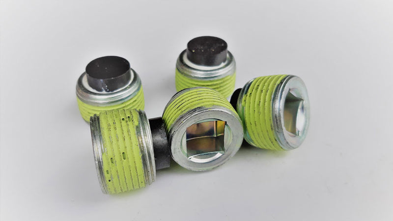 Magnetic Drain / Level Plugs – KINGPIN Fab