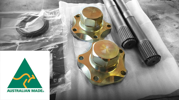 300m MAXIDRIVE HD Rear Axle & Flange - KIT – KINGPIN Fab