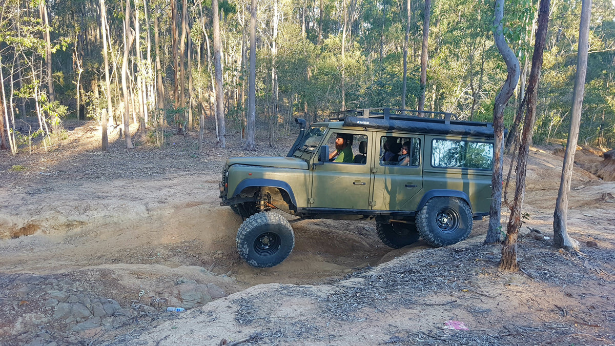 DEFENDER 110 ROOF RACK - ALLOY - CUSTOM – KINGPIN Fab