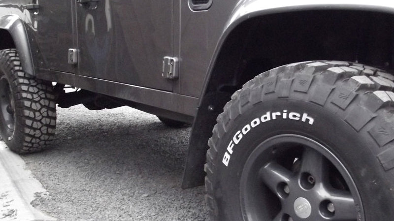Defender Ext’d Front Mud Shield & Mud Flap KIT – KINGPIN Fab