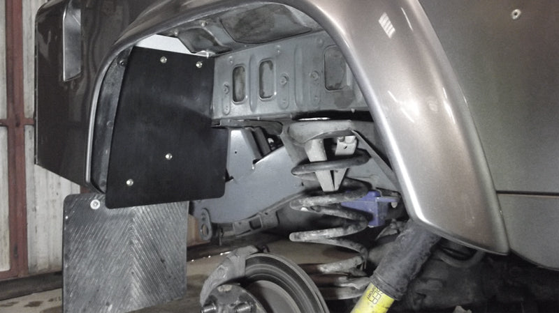 Defender 110 Quick Release Rear Mud Flap Mounting Kit & Shields ...