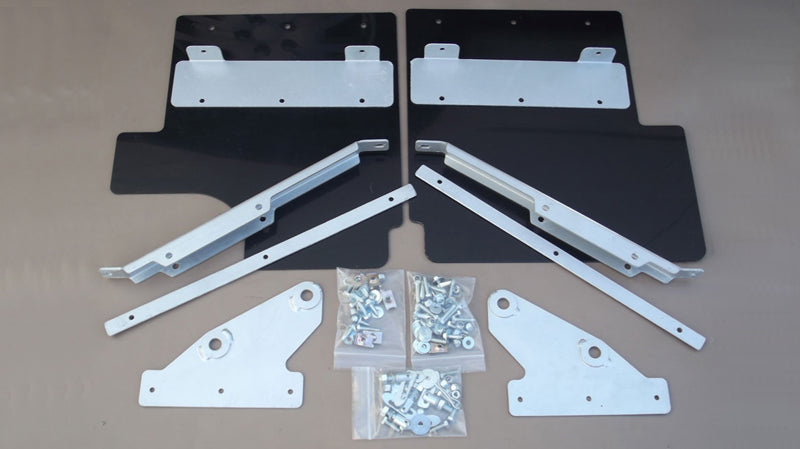 Defender 110 Quick Release Rear Mud Flap Mounting Kit & Shields ...