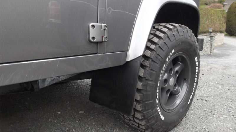 Defender Ext’d Front Mud Shield & Mud Flap KIT – KINGPIN Fab