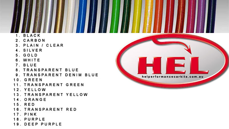 HEL PERFORMANCE Custom Braided Steel Brake Lines – KINGPIN Fab