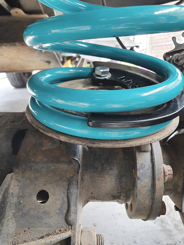 KINGPIN HD Front Lower Spring Retainers – KINGPIN Fab