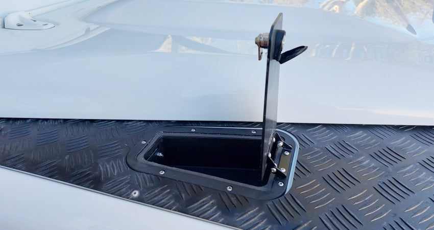 STONE - DEFENDER WING LOCK BOX – KINGPIN Fab